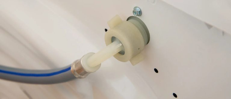 How to Fix Washing Machine Drain Pipe Overflow - Easy ...